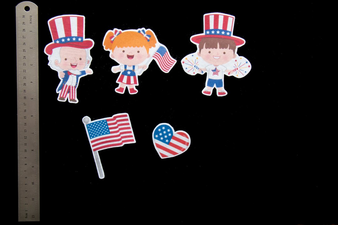 Calendar Collection - July 4th Felt Set - Etsy