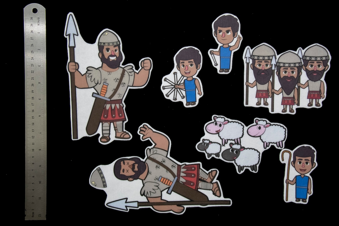 Bible Stories - David & Goliath - Etsy