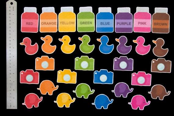 Colour Matching Mega Set | Etsy