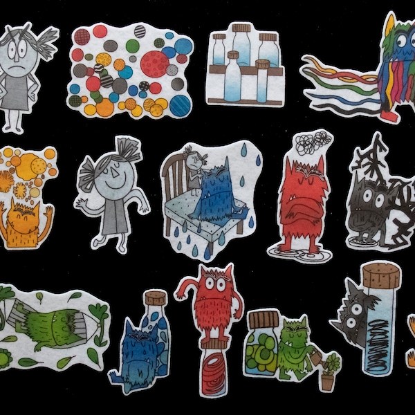 The Color Monster Board - Etsy