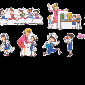 Amelia Bedelia's First Day of School Felt Story Set - Etsy