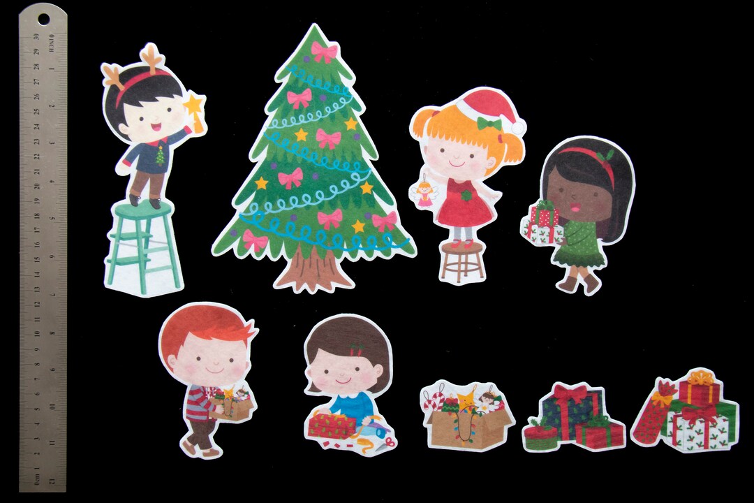 Calendar Collection - Christmas Felt Set - Etsy