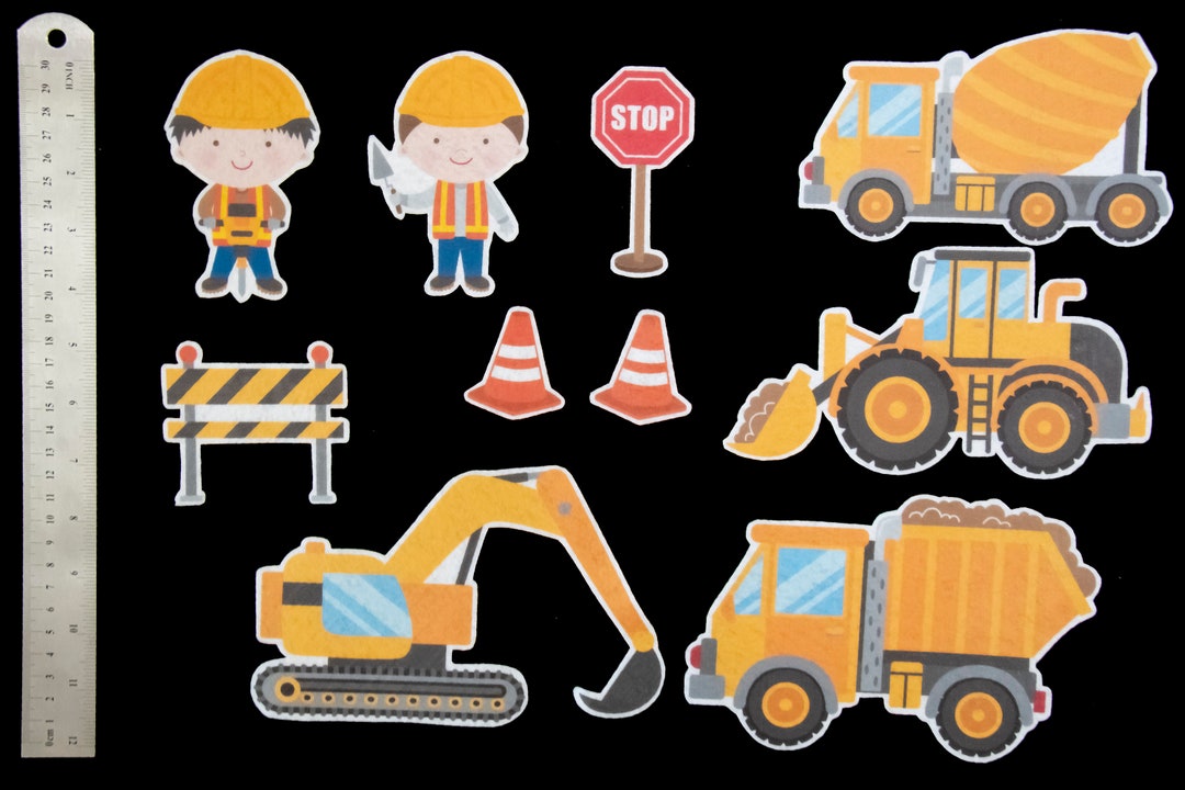 Construction Felt Set - Etsy