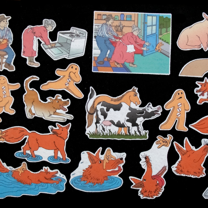 Felt Board Story Set - Etsy