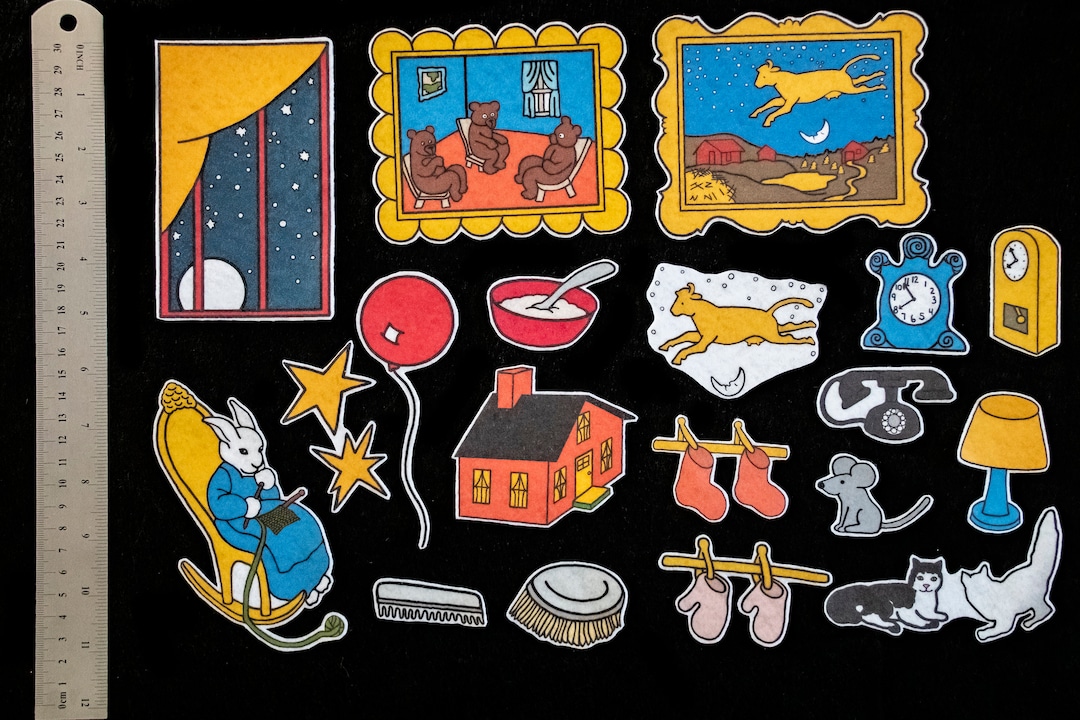 Goodnight Moon Felt Story Set - Etsy