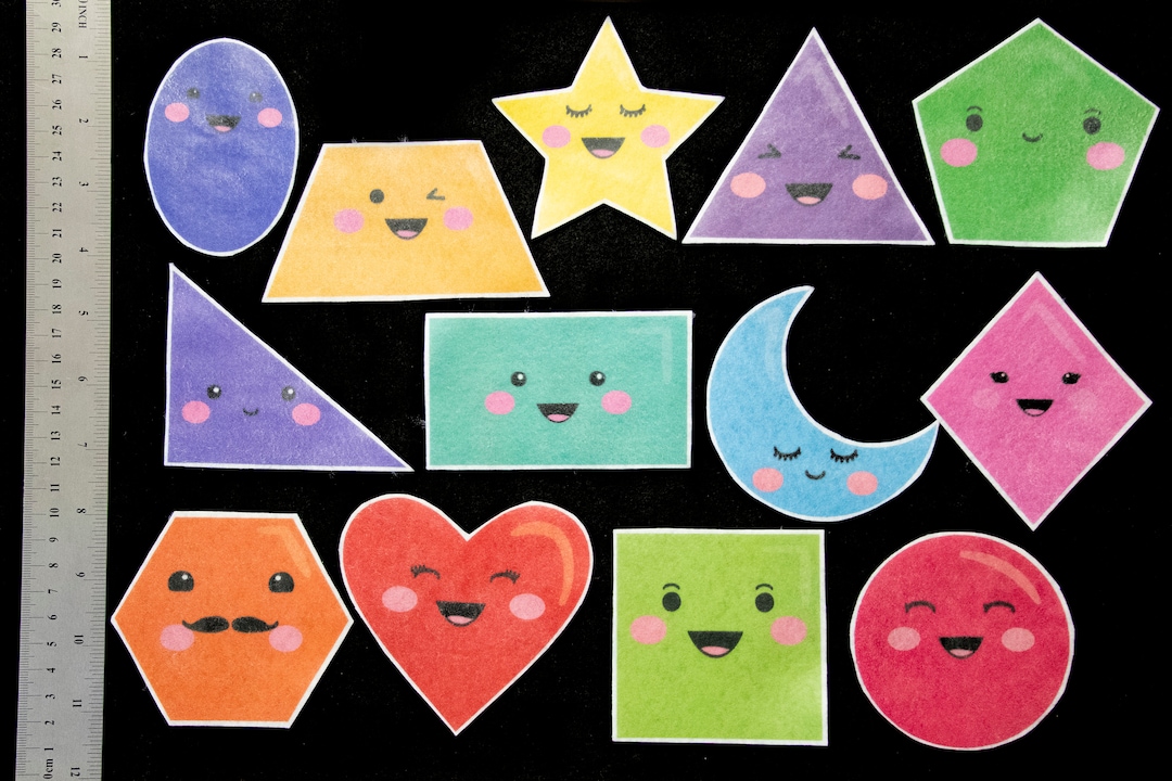 Shapes Felt Set - Etsy