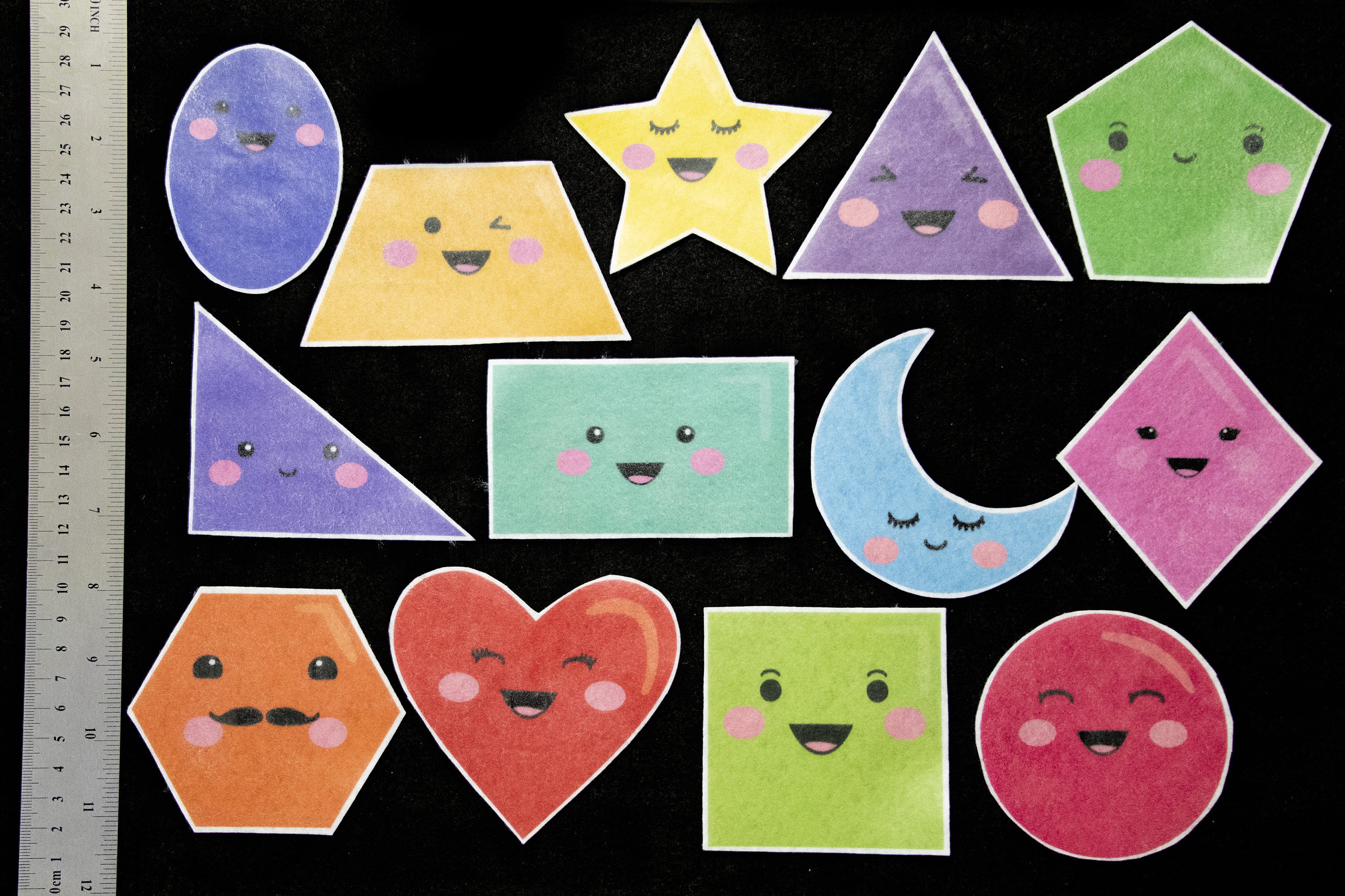 Shapes Felt Set - Etsy