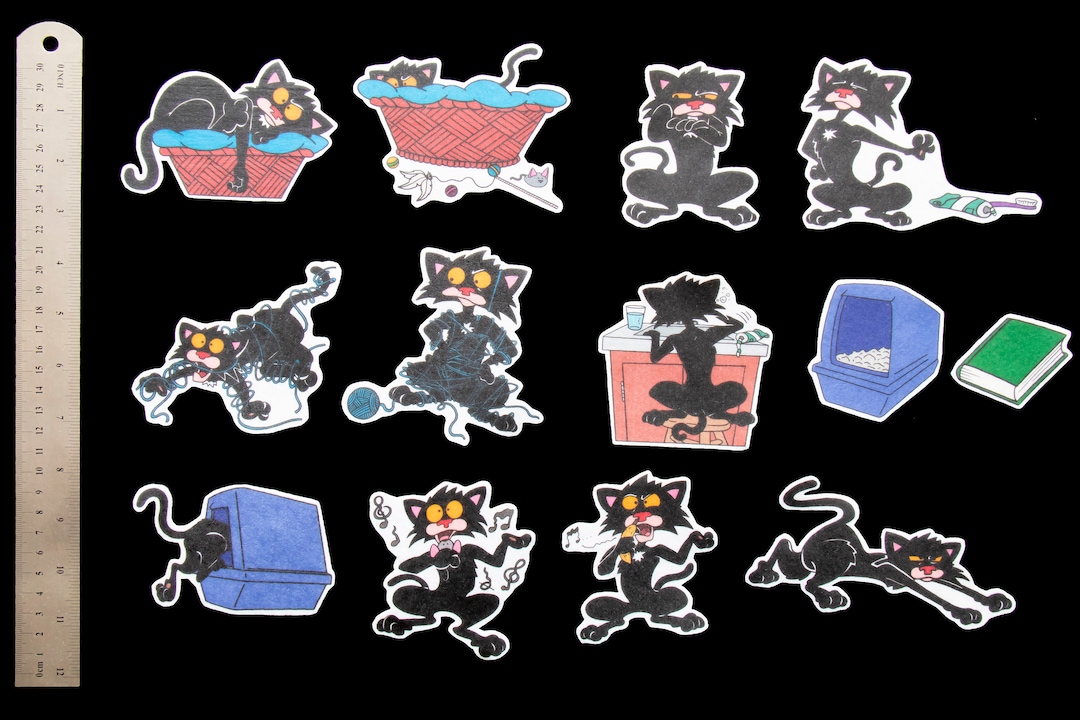 Bedtime for Bad Kitty Felt Story Set - Etsy