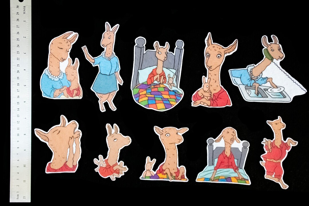 Llama Llama Red Pajama Felt Story Set - Etsy