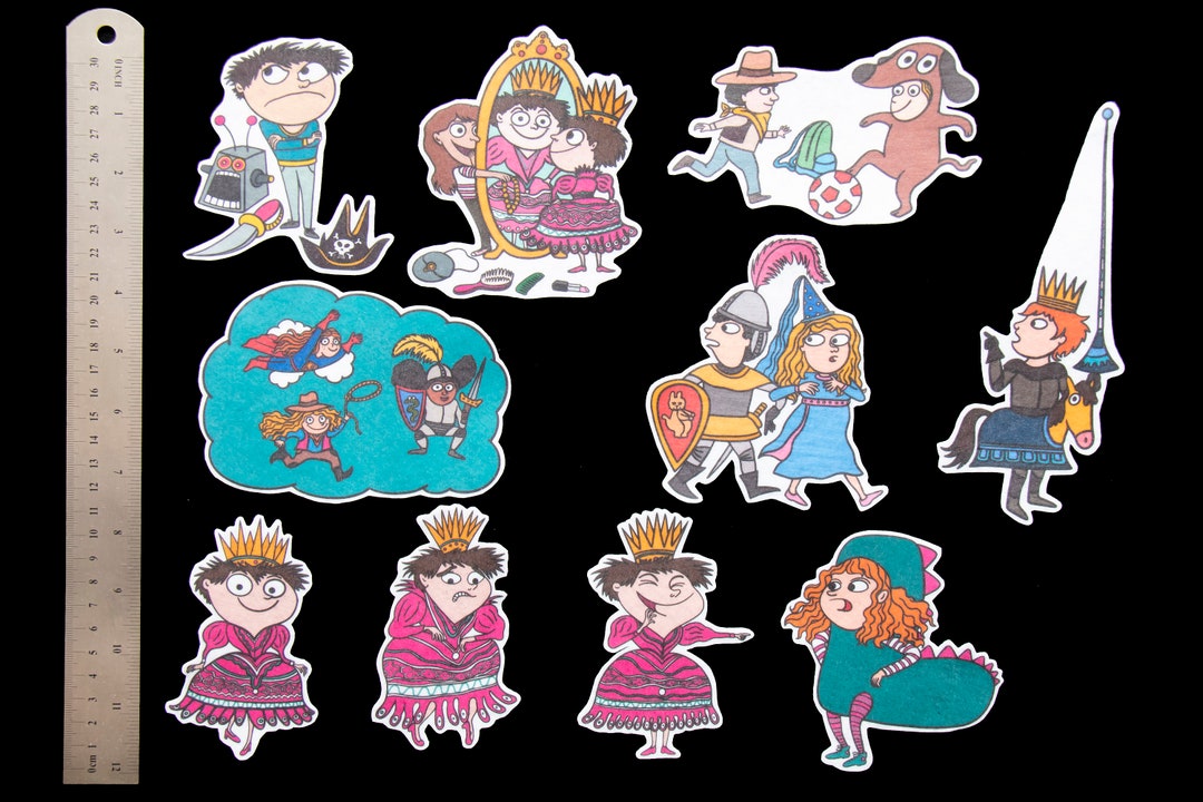 Princess Kevin Felt Story Set - Etsy