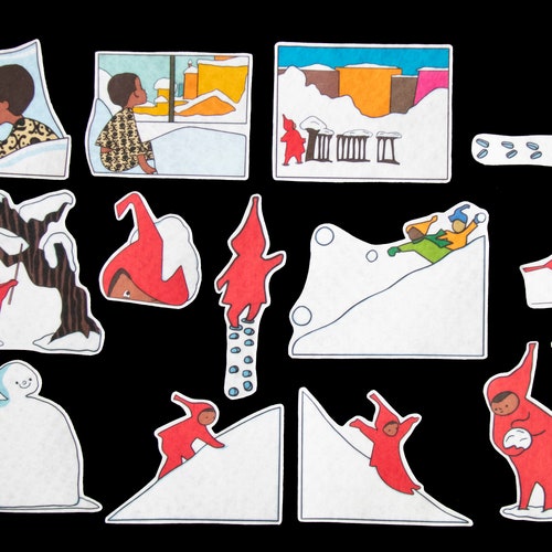 The Rainbow Fish Felt Story Flannel Board Story Teacher - Etsy Canada