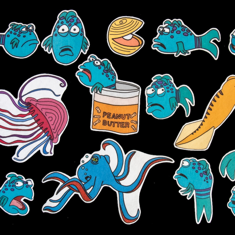 Pout Pout Fish - Etsy