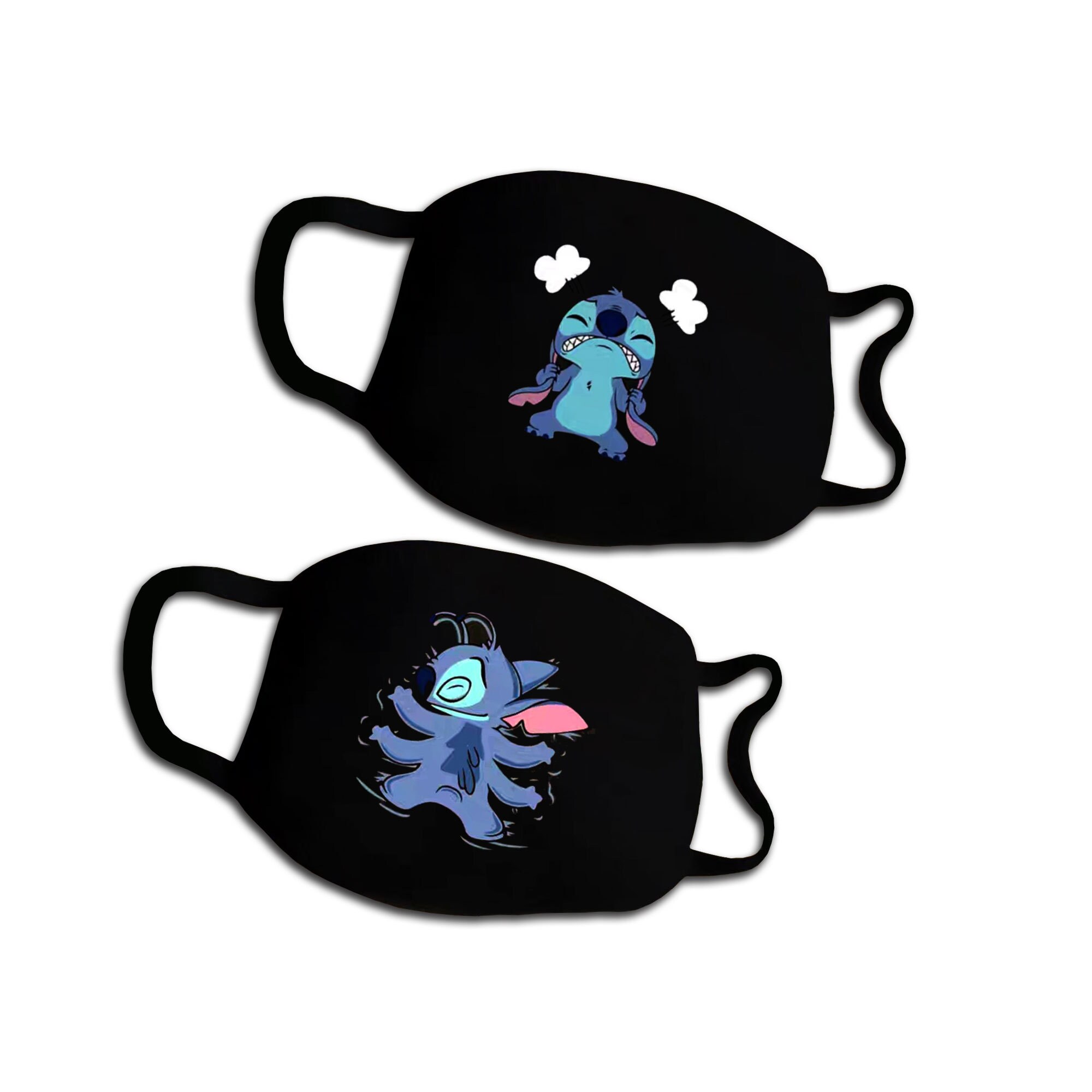 2 FACE MASKS STITCH 2 Pcs Adult One Size Washable - Etsy UK