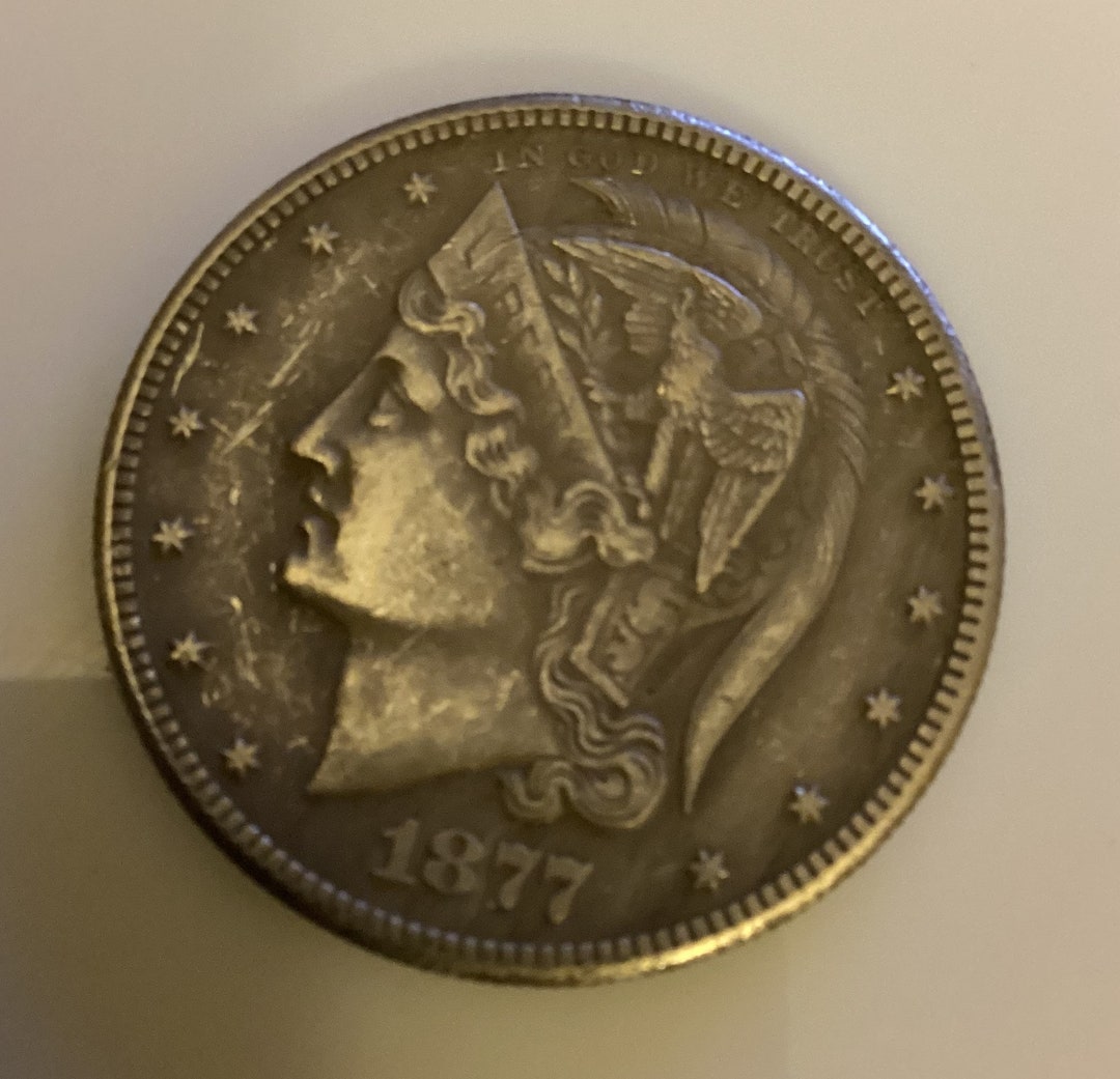 1877 Pattern Half Dollar, Not Real for Entertainment Only - Etsy