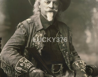 Wild Bill Hickok, Texas Jack Omohundro & Buffalo Bill Cody 8X10 Photo ...