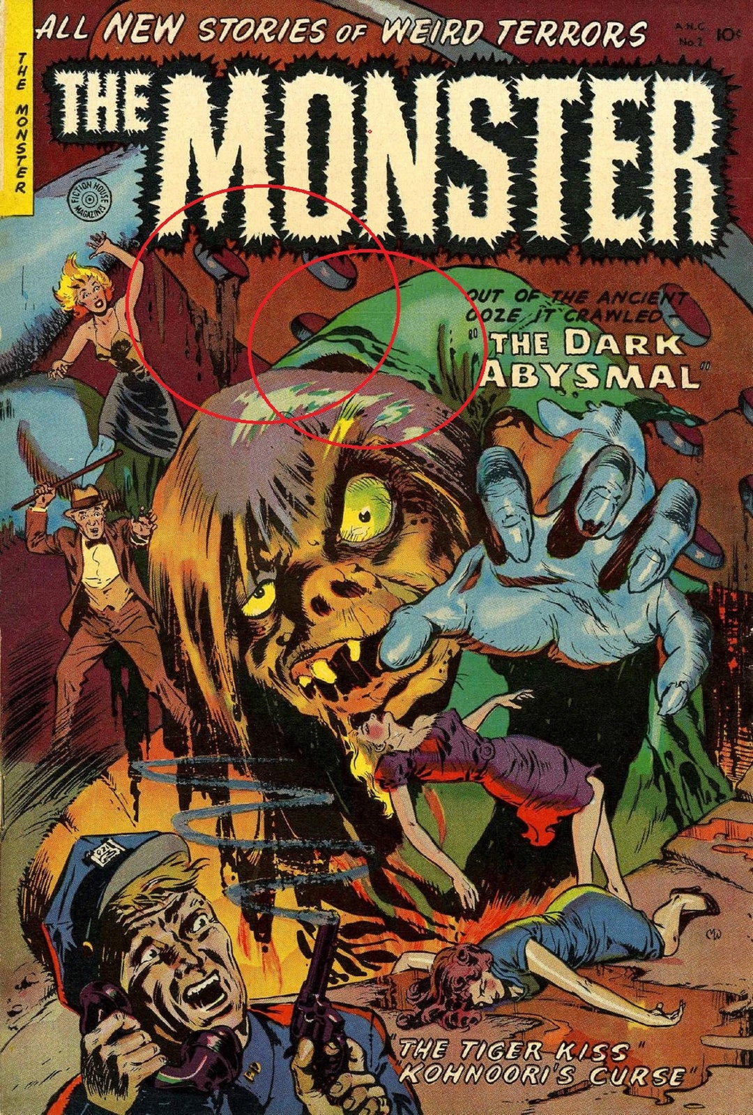 Horror Comic Cover - Etsy