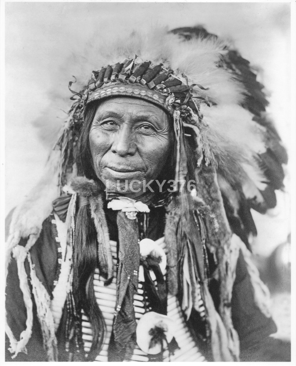 Chief Black Thunder 1908 8x10 - Etsy