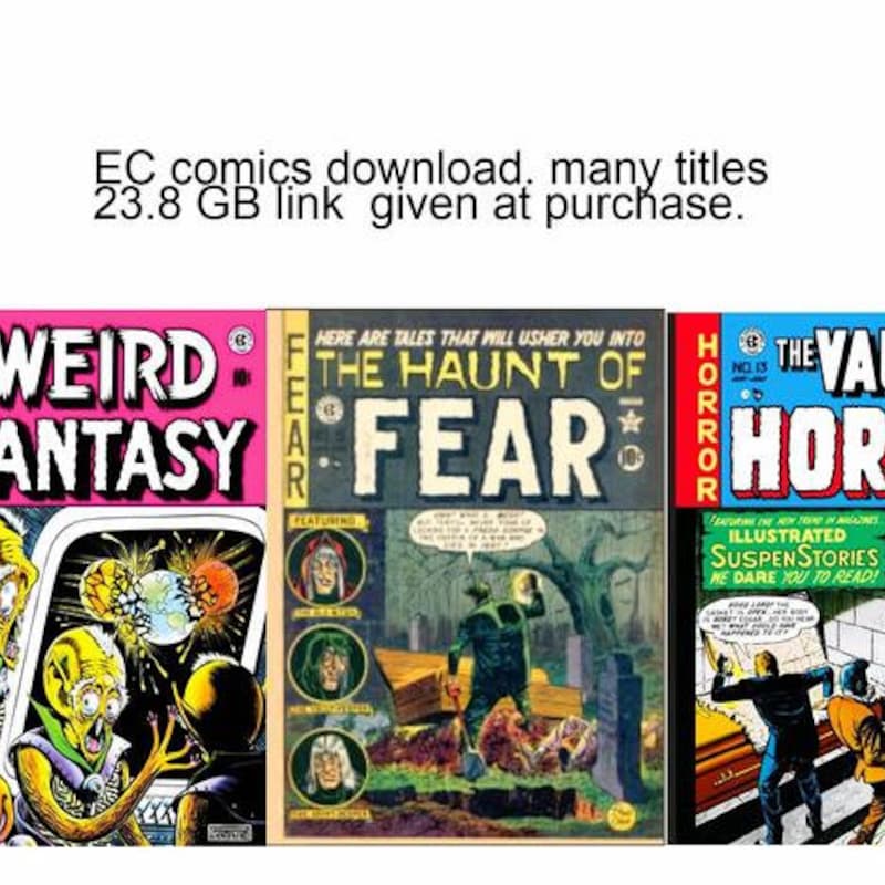 Ec comics book - Etsy Italia