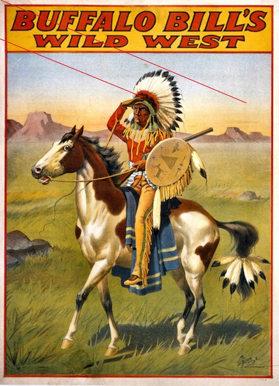 Buffalo Bill's Wild West Poster - Etsy