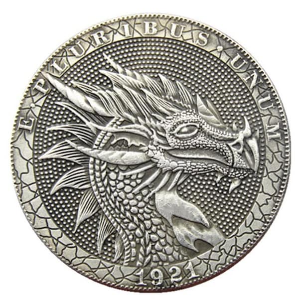 Dragon Coin - Etsy