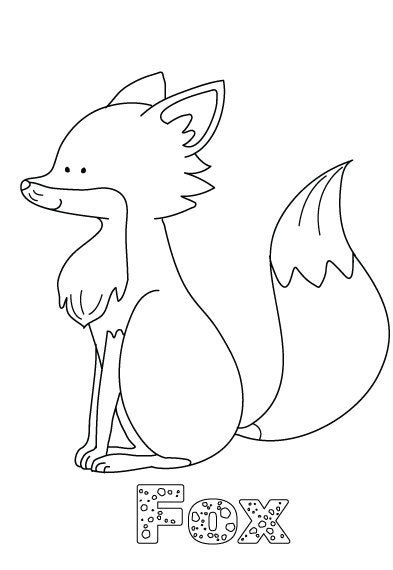 Kids Coloring Page Vector, Blank Printable Design for Children to Fill ...