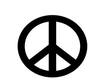 Peace Sign Svg Png Jpg Pdf File Instant Download for Cricut or ...