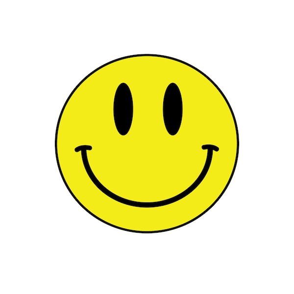 Yellow Smiley Face - Etsy