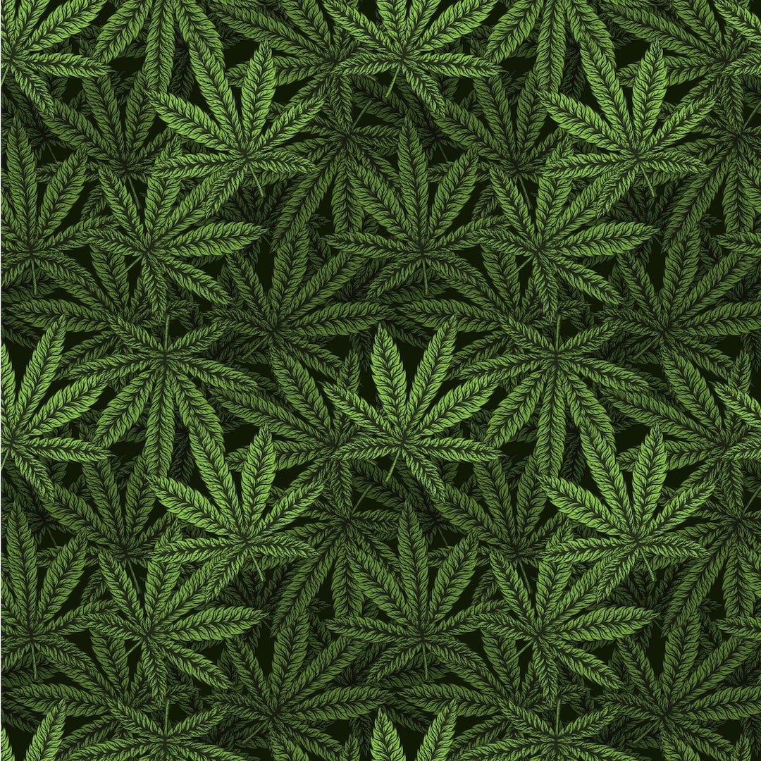 Weed Leaf Pattern Pot Leaf Pattern Marijuana Leaf Pattern Jpeg and Png - Etsy