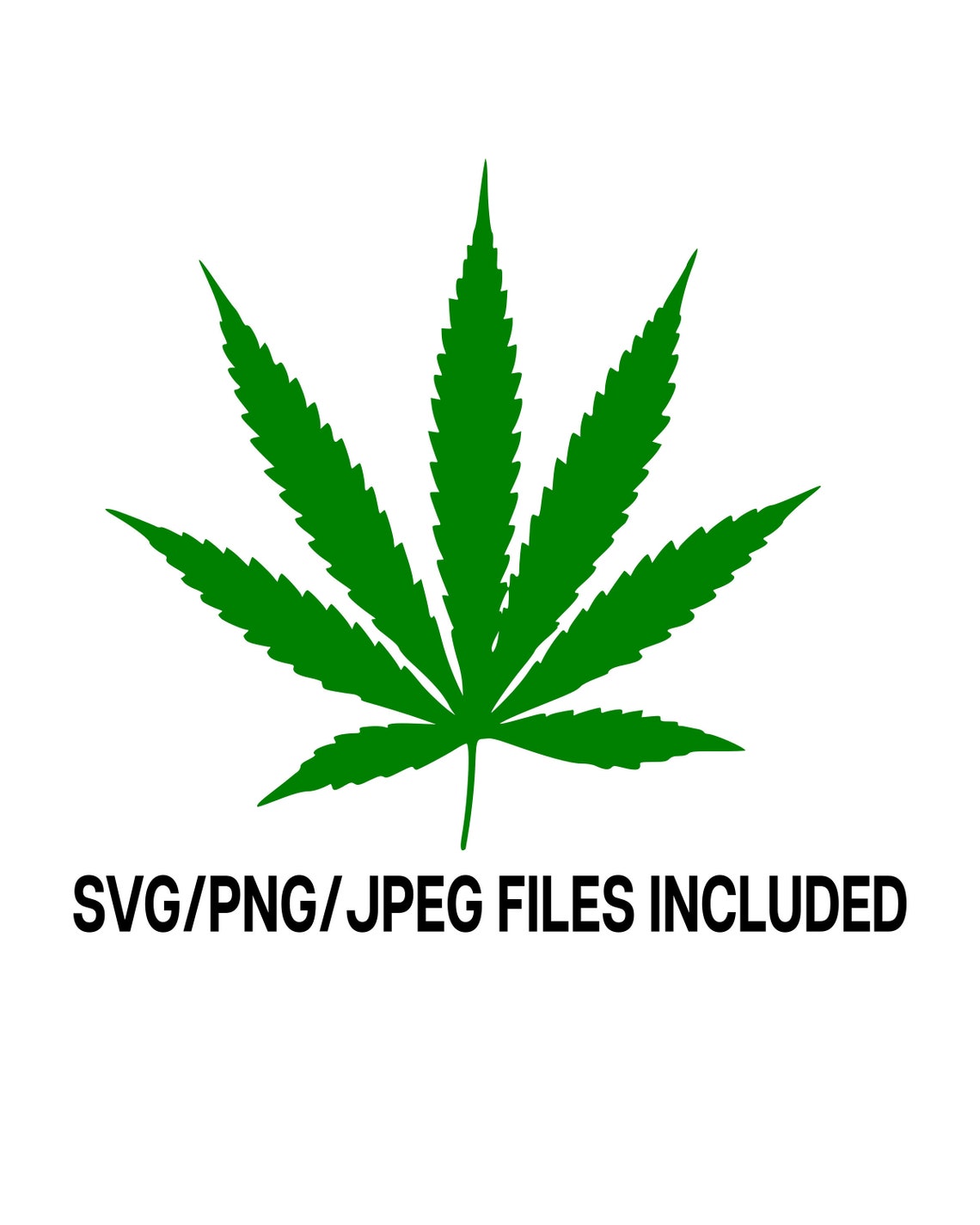 Weed Leaf Svg Marijuana Leaf Png Pot Leaf Svg - Etsy