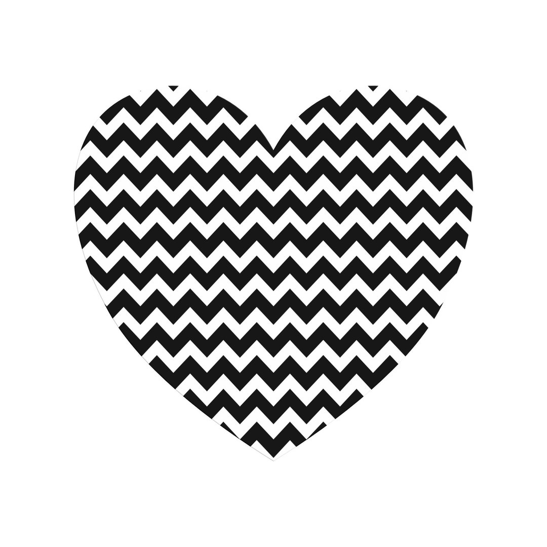 Chevron Pattern Heart Svg Chevron Pattern Heart Png Valentines Day Svg ...