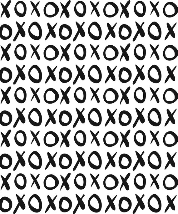 Xoxoxoxo Pattern Png Kisses and Hugs Xoxoxo Svg - Etsy
