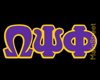Omega Psi Phi Svg - Etsy