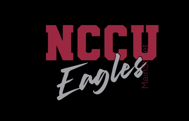 NCCU Eagles Svg NC Central Svg North Carolina Central - Etsy