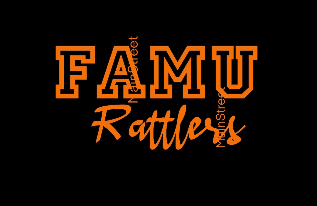 FAMU Svg - Rattlers Svg - Easy Cut File - Single Layer Florida A&M Svg ...