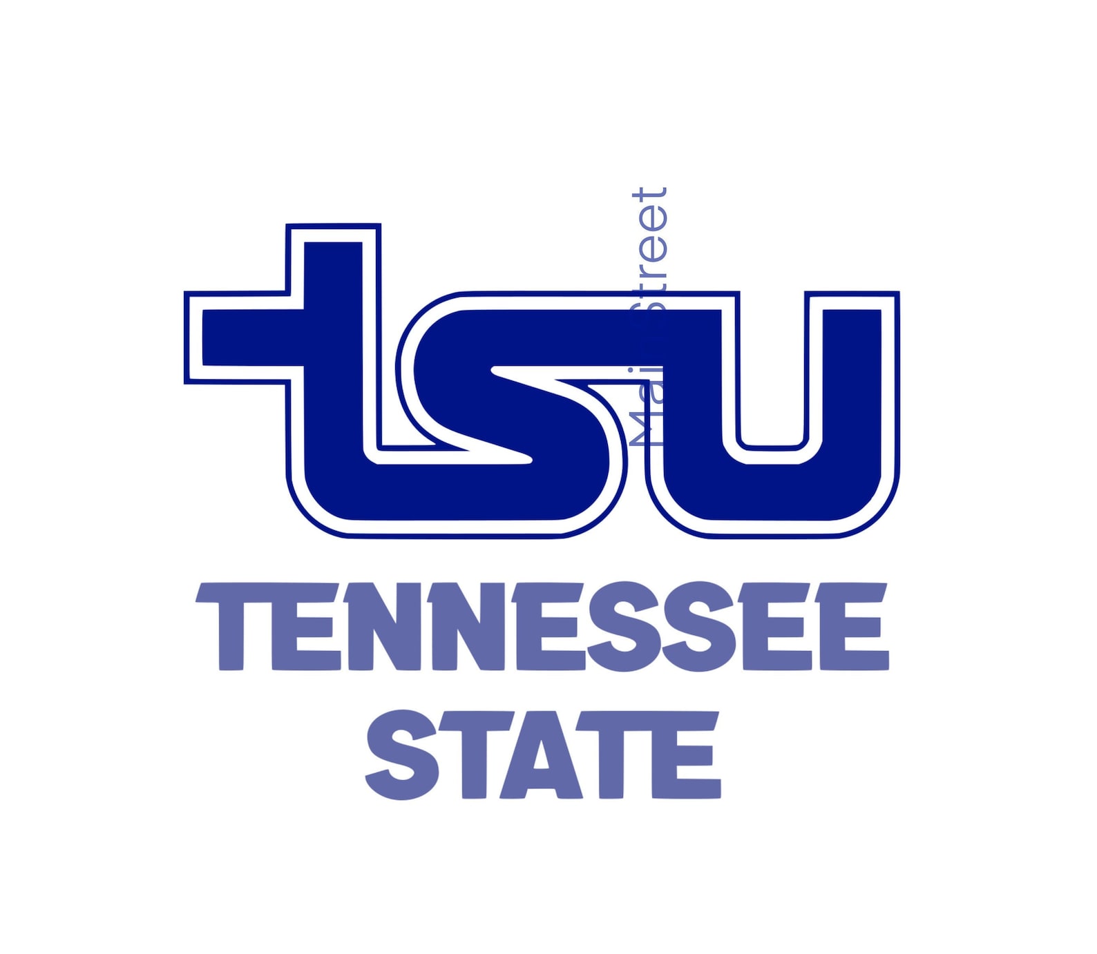 TSU Svg - Simplified Version - Easy Cut File Vinyl - HBCU SVG ...