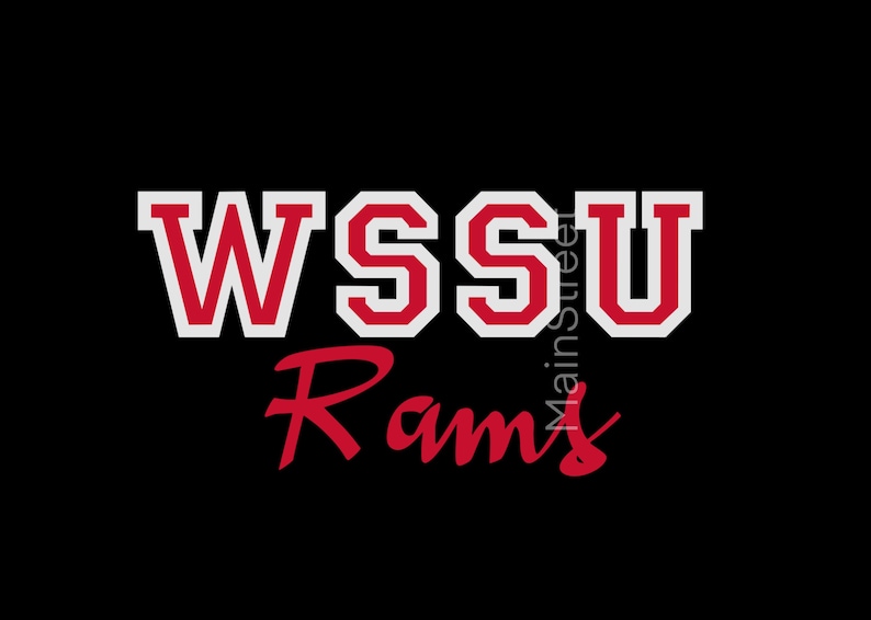 WSSU Rams Svg - Winston-salem State University Svg - WSSU Svg - HBCU ...