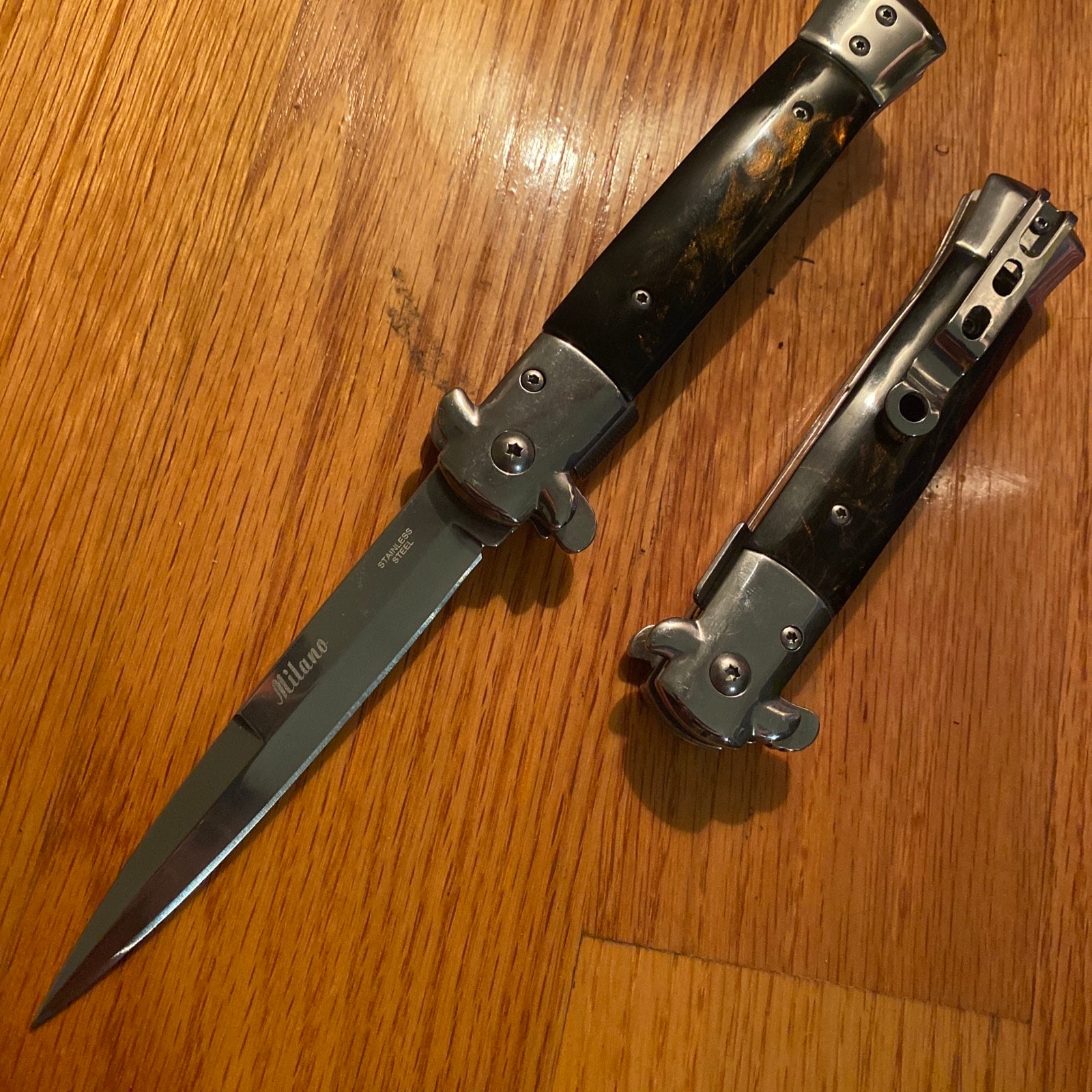 Old Switchblade Knives Milano