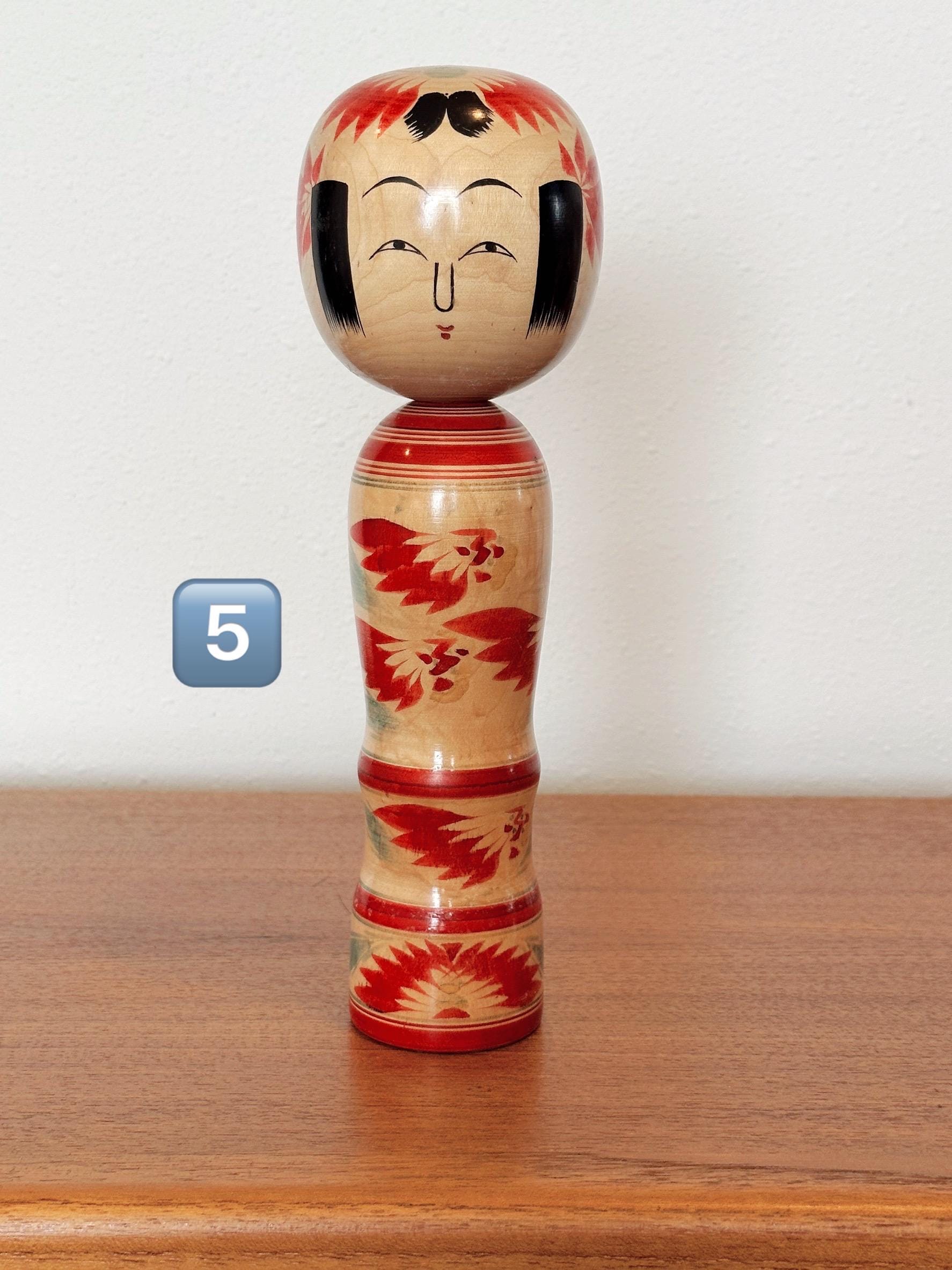 Kokeshi Dolls Japanese Vintage Sold Individually Folk Art - Etsy