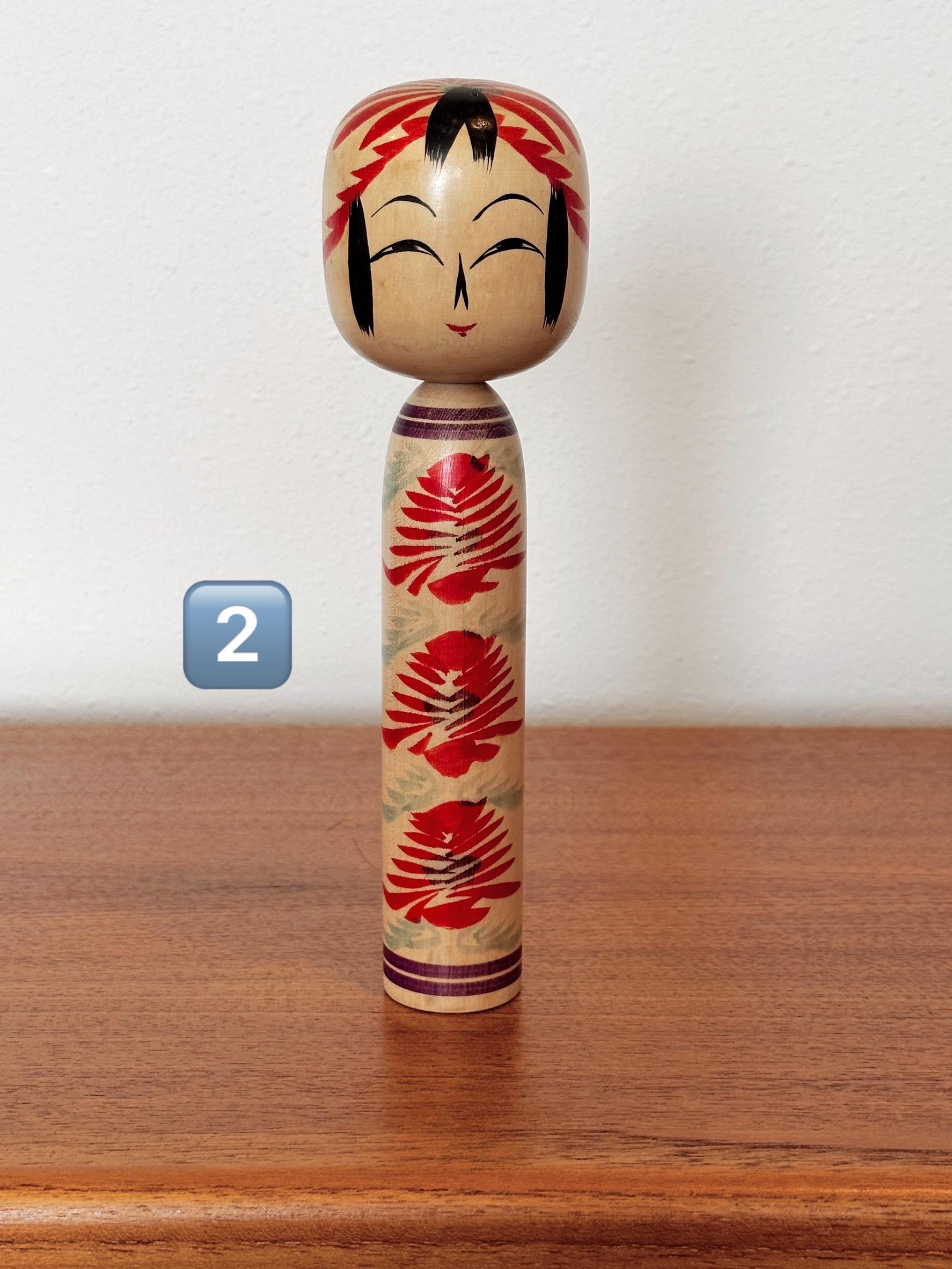 Kokeshi Dolls Japanese Vintage Sold Individually Folk Art - Etsy