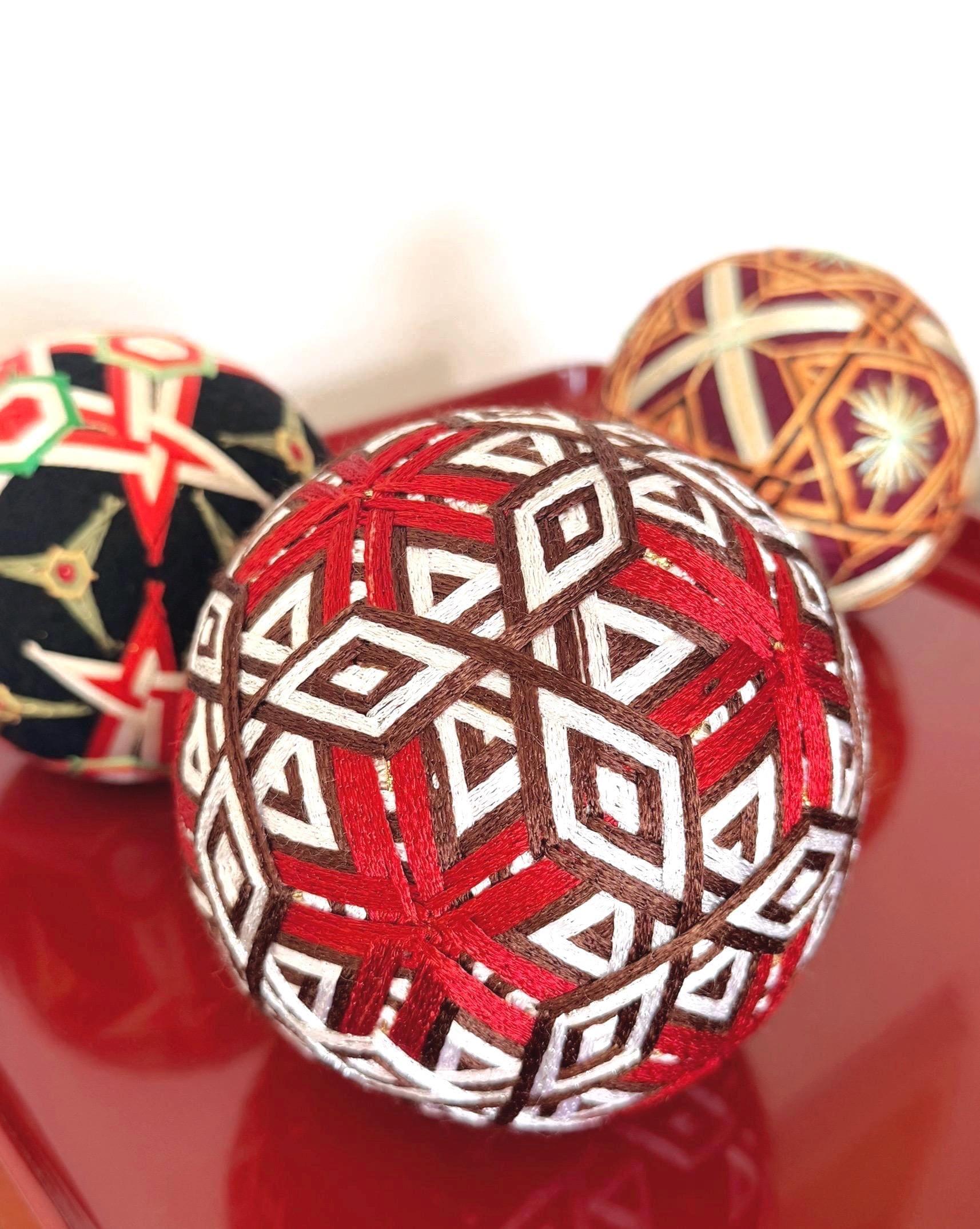 Japanese Vintage Temari Balls Handy Crafts Home Decor Sold Individually ...
