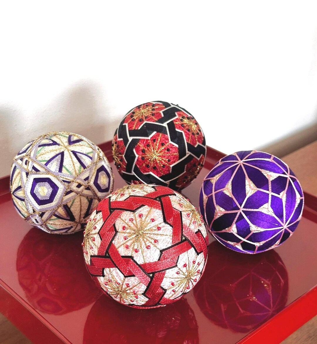 Japanese Vintage Temari Balls Handy Crafts Home Decor Sold Individually ...
