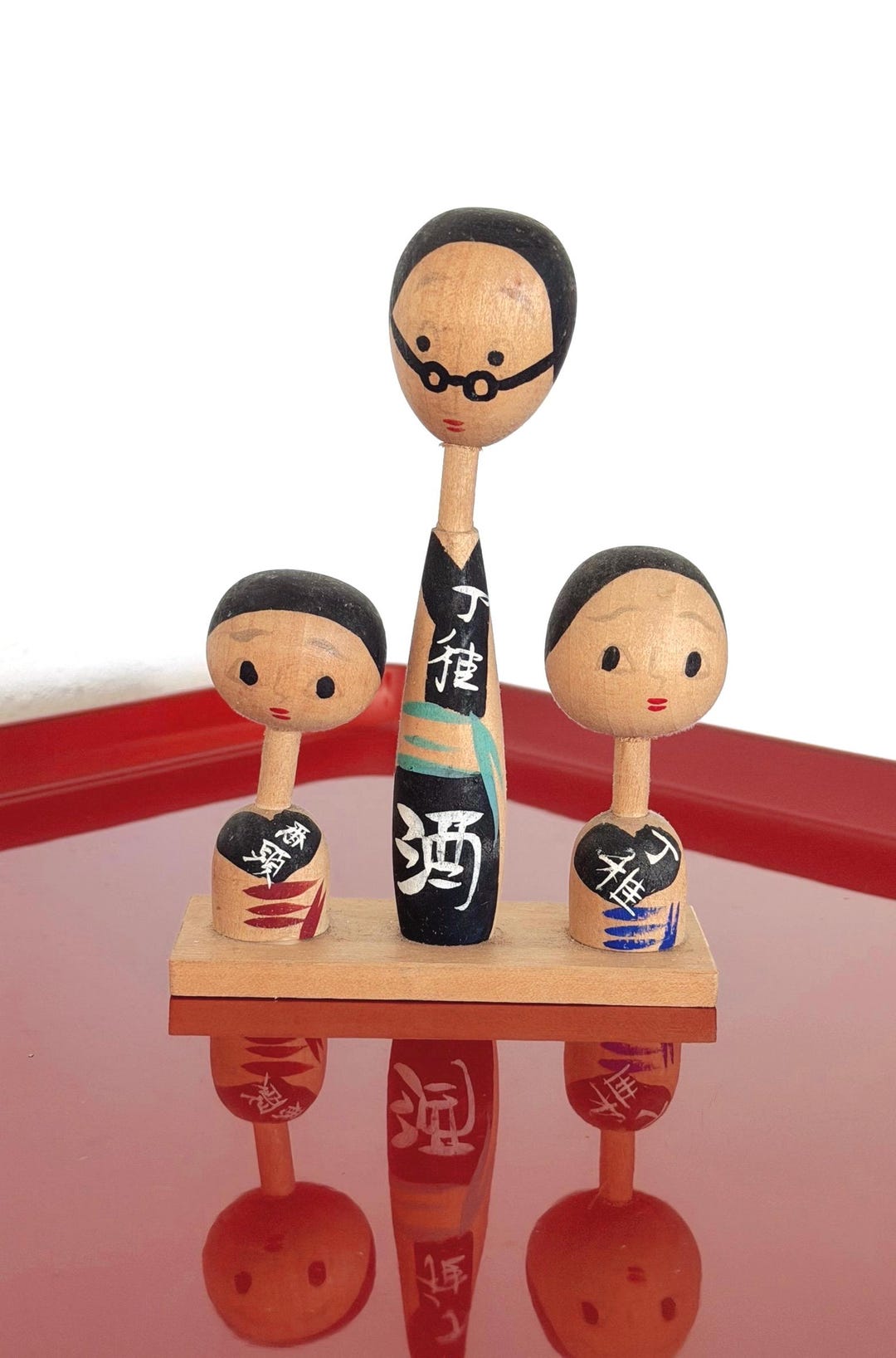 Mini Kokeshi Doll Japanese Vintage Folk Art - Etsy