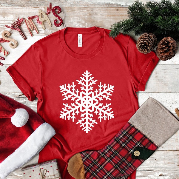 Snowflake Shirt - Etsy