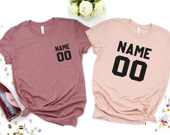 Number T Shirts - Etsy