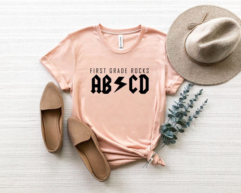 First Grade Rocks 1st Grade Teacher Shirt First Grade Teacher - Etsy