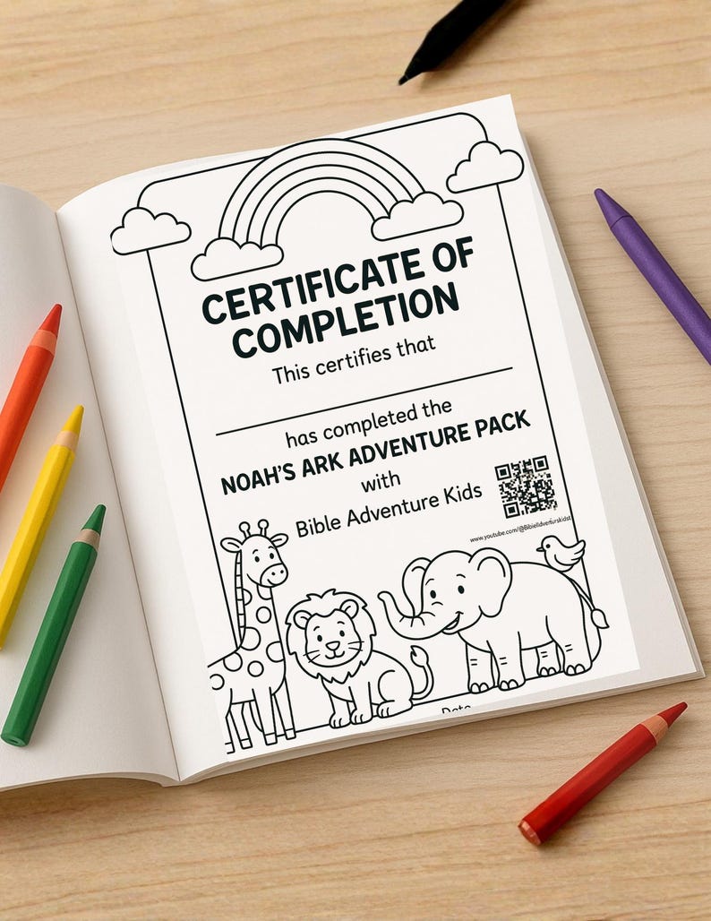 Noah's Ark Kids Activity Pack | Bible Story | Homeschool | Sunday ...