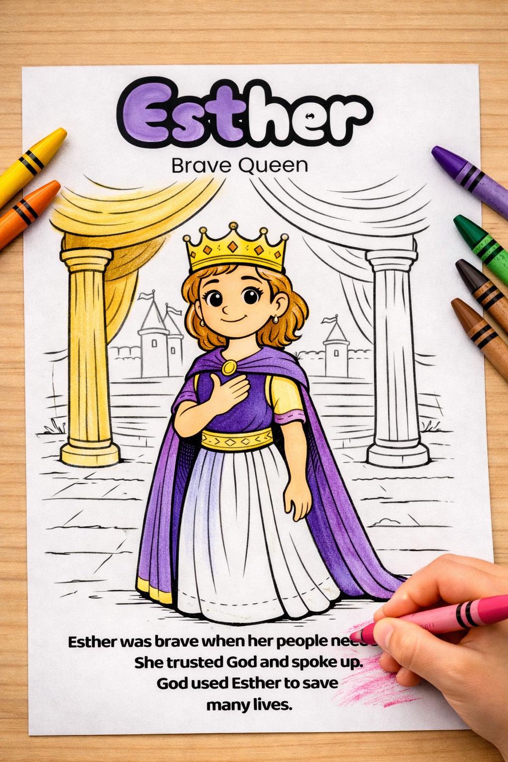Heroes of the Bible Coloring Book for Kids | Christian Bible Coloring ...