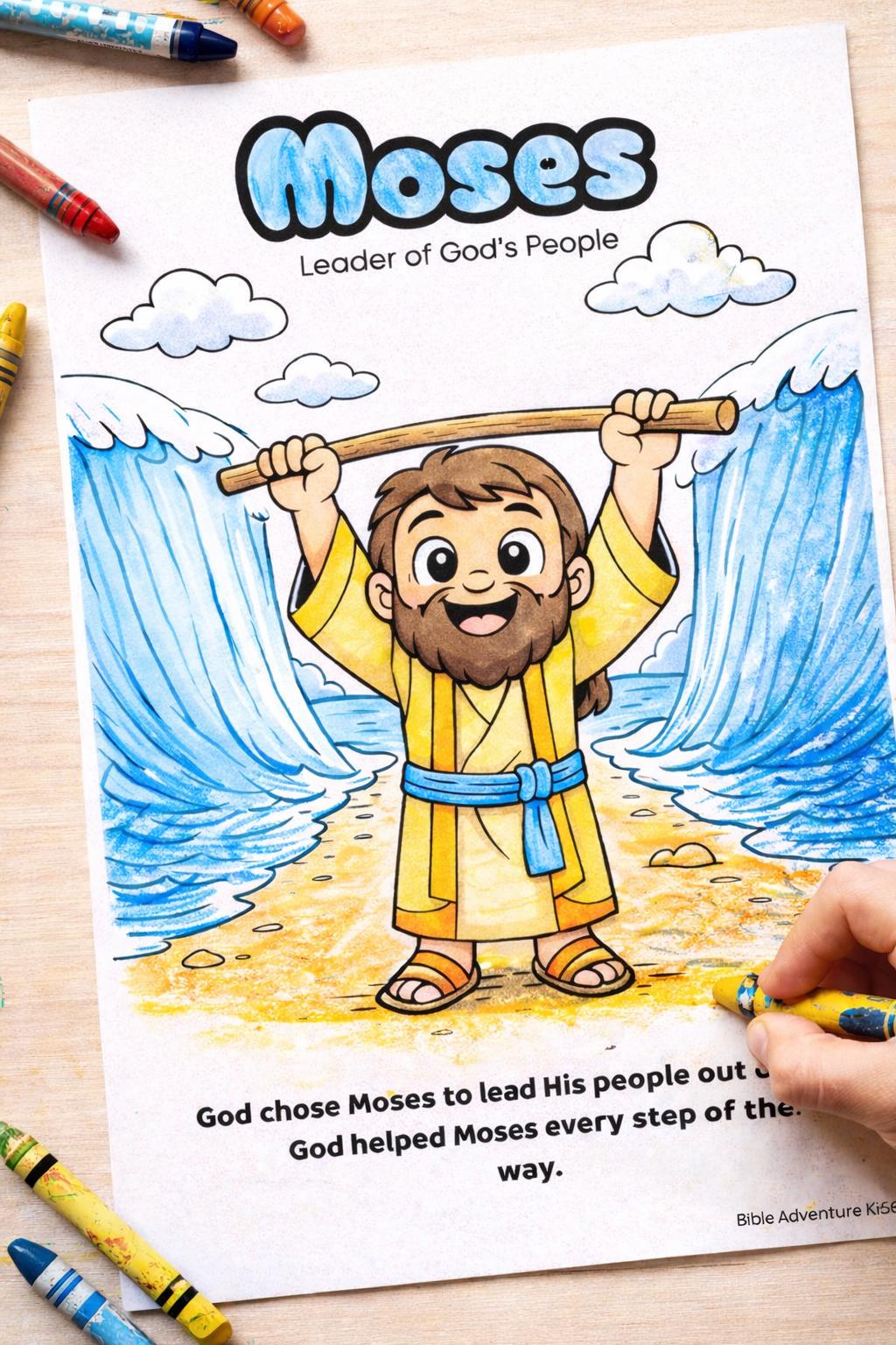 Heroes of the Bible Coloring Book for Kids | Christian Bible Coloring ...