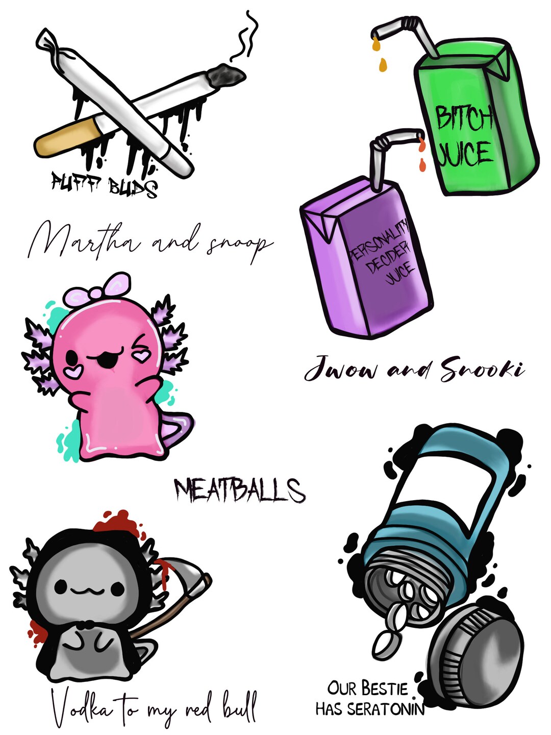 Best Friend Flash Tattoo Art - Etsy