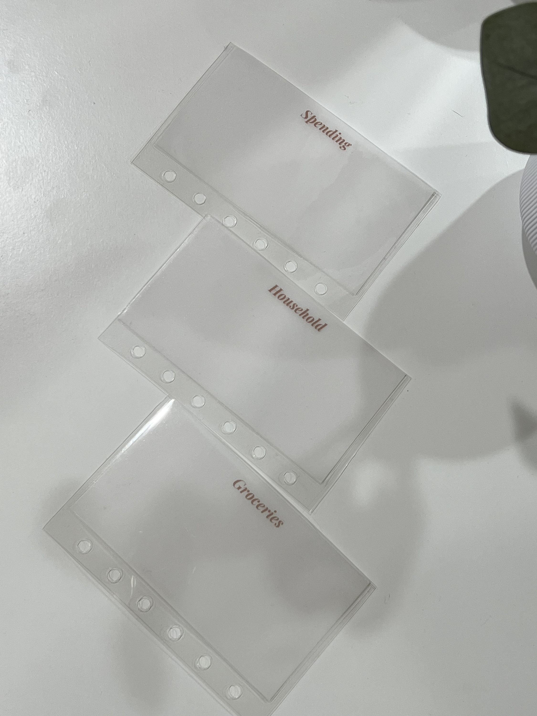 A6/A7 Custom Budget Cash Envelope Inserts Set of 2/4/6 - Etsy